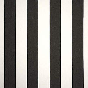 Set of 2 Indoor / Outdoor Square Throw Pillows Sunbrella Cabana Classic (24" x 24")