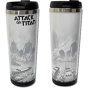 Great Eastern Entertainment Attack On Titan Manga - Giant Group Tumbler