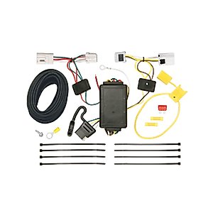 Tekonsha T-One® T-Connector Harness, 4-Way Flat, Compatible with Select Infiniti G35, G37 : Nissan Rogue, Rogue Select