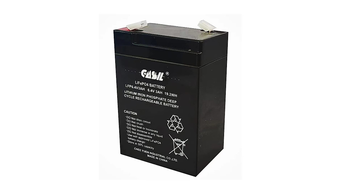 Casil 6V 4Ah Lithium Battery for Power Wheels