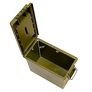 Wise 56021-13 Tall Utility Dry Box, OD Green