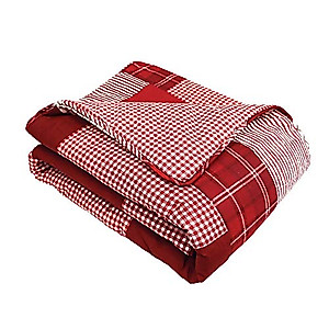 Greenville Throw Red