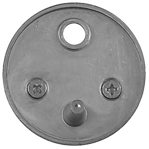 Design House 181883 Dome Door Stops, 5-Pack, Satin Nickel