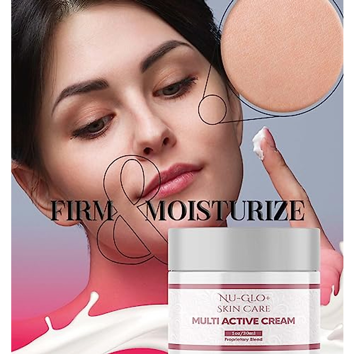 Nu-Glo Cream - Nu Glo Skincare Face Cream, NuGlo Multi Active Cream (4 Pack)