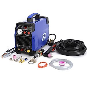 55Amp Non-Touch Pilot ARC Plasma Cutter 110V / 220V Dual Voltage Inverter DC Digital Display IGBT Portable Cutting Machine