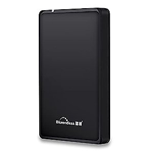 Blueendless Ultra Slim Portable External Hard Drive USB3.0 2.5" HDD Storage Compatible for PC, Desktop, Laptop (250GB)