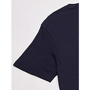 Nautica mens Cotton Crew Neck Polo-shirts - Multi Packs Polo Shirt, Peacoat/Cobalt/White, Large US