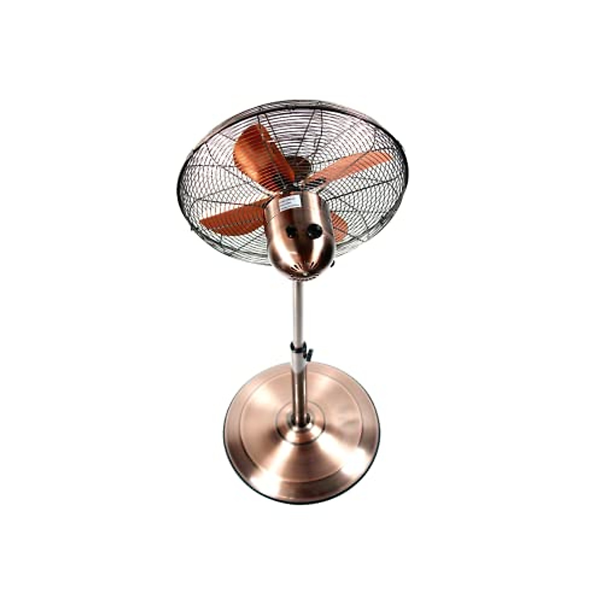 AldoRay Vintage 16 Inches Pedestal Fan (Copper)