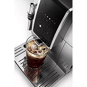 De'Longhi Dinamica Fully Automatic Coffee and Espresso Machine with Premium Adjustable Frother, Stainless Steel, ECAM35025SB