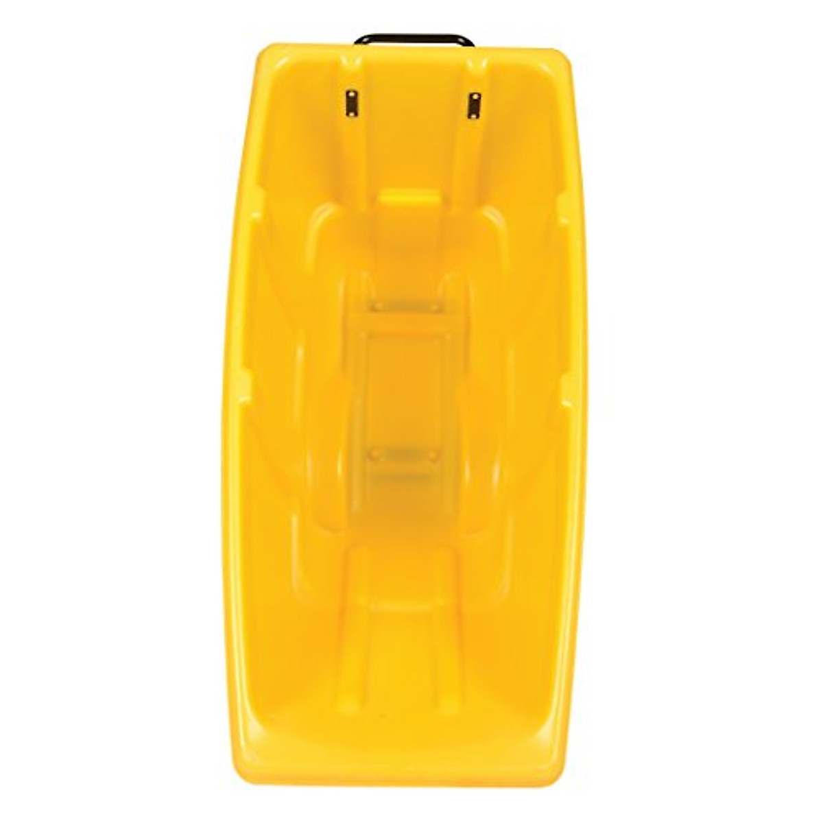 Vestil TDT-50-LD-YELLOW Plastic Light Duty Tilt Truck 1/2 Cubic Yard 450 Lb. Capacity Yellow