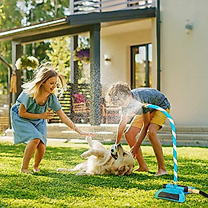 DRNCURN Misters for Outside Patio, Portable Misting Cooling System with Three Spary Nozzles, Stand Flexible&Adjustable Mister for Outdoor Patio Cooling Pool BBQ Kids Water Playing