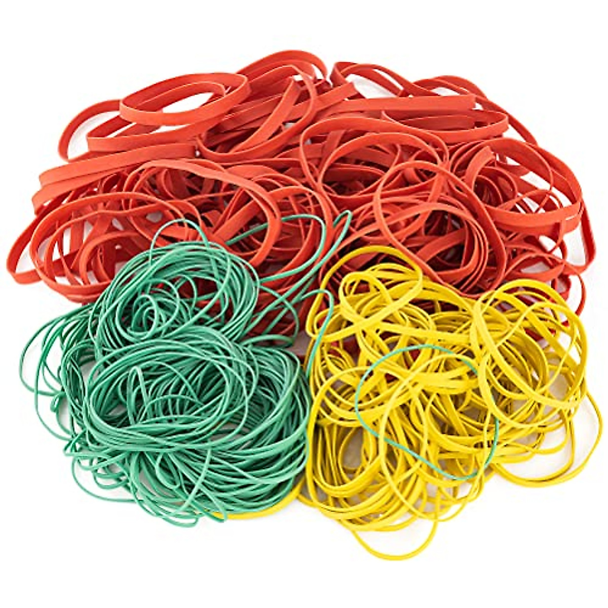 Bilinny Colored Rubber Bands Assorted Sizes - Made in USA | Heavy Duty ...
