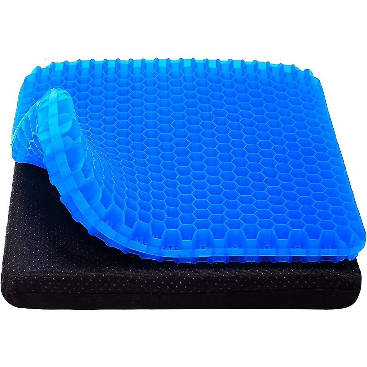 Kays Gel Seat Cushion, Seat Pad, Seat Pillow, Wheelchair pad and Long Sitting Cushion, Breathable and Cooling Cushion