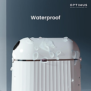 OPTIMUS TECHNOLOGY Automatic Trash Can Self Sealing and Self-Changing Smart Trash Can Motion Sensor Touchless Garbage can Kitchen Bathroom Office 6 Refill Bag Rings (Neos (6-Refill Bag))