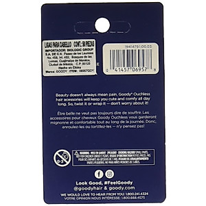 Goody WoMens Ouchless Latex Elastics, Brunette, 50 Count