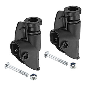 PATIKIL Lounge Chair Seat Latch Hinge, 1 Set Fixed Catch Lock and Release for Recliner Beach Lounge Chair Anti Gravity Foldable Reclining Chair, Black