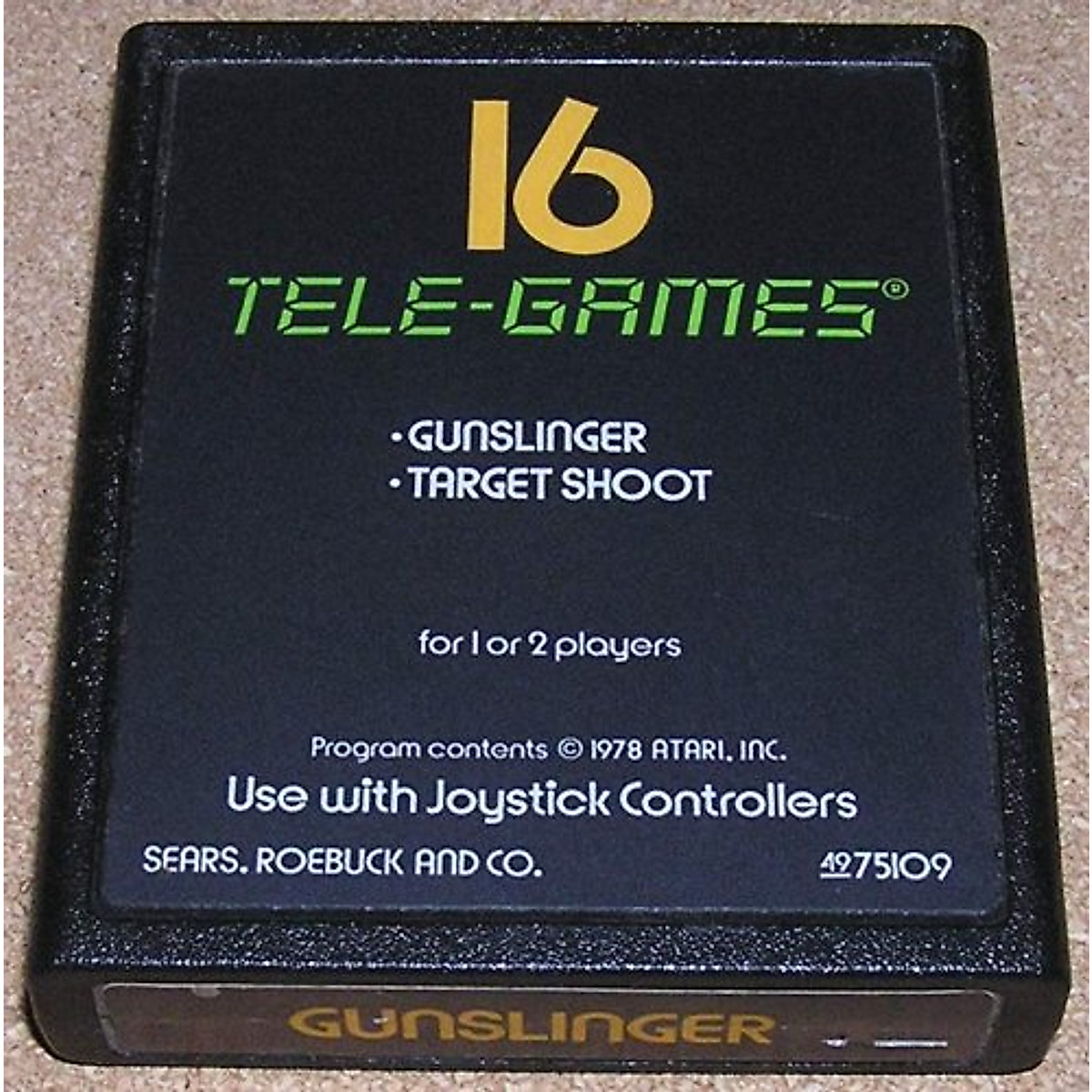 Gunslinger for Atari 2600
