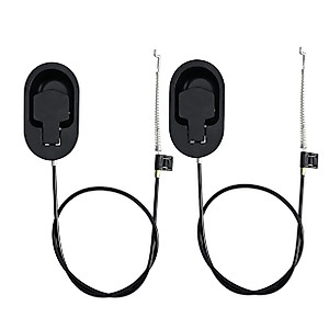 Homoyoyo 6 Pcs Recliner Lever Recliner Handles Lever Recliner Handle Extender Couch Recliner Black Sofa Metal Recliner Handle Replacement Black Chairs Black Handles Cable Component