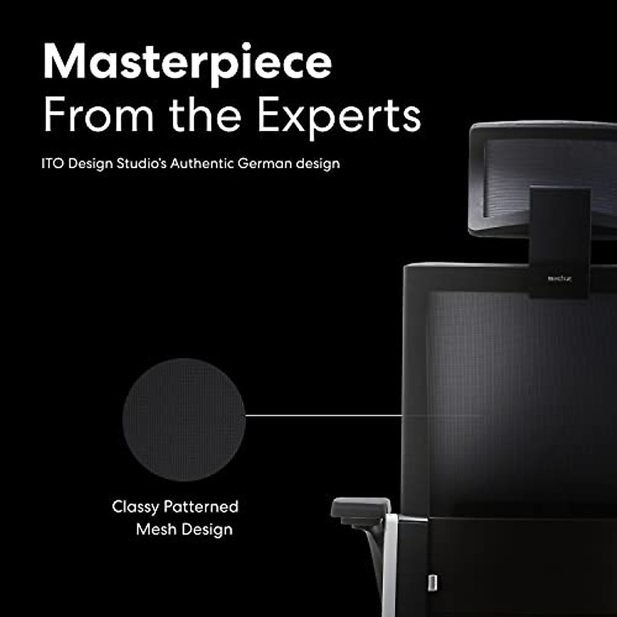 SIDIZ T80 Ergonomic Home Office Chair : German Mechanism for Extreme Comfort, Adjustable Headrest and Lumbar Support, 3-Way Armrests, Forward Tilt Adjustment, Adjustable Seat Depth, Mesh Back (Black)