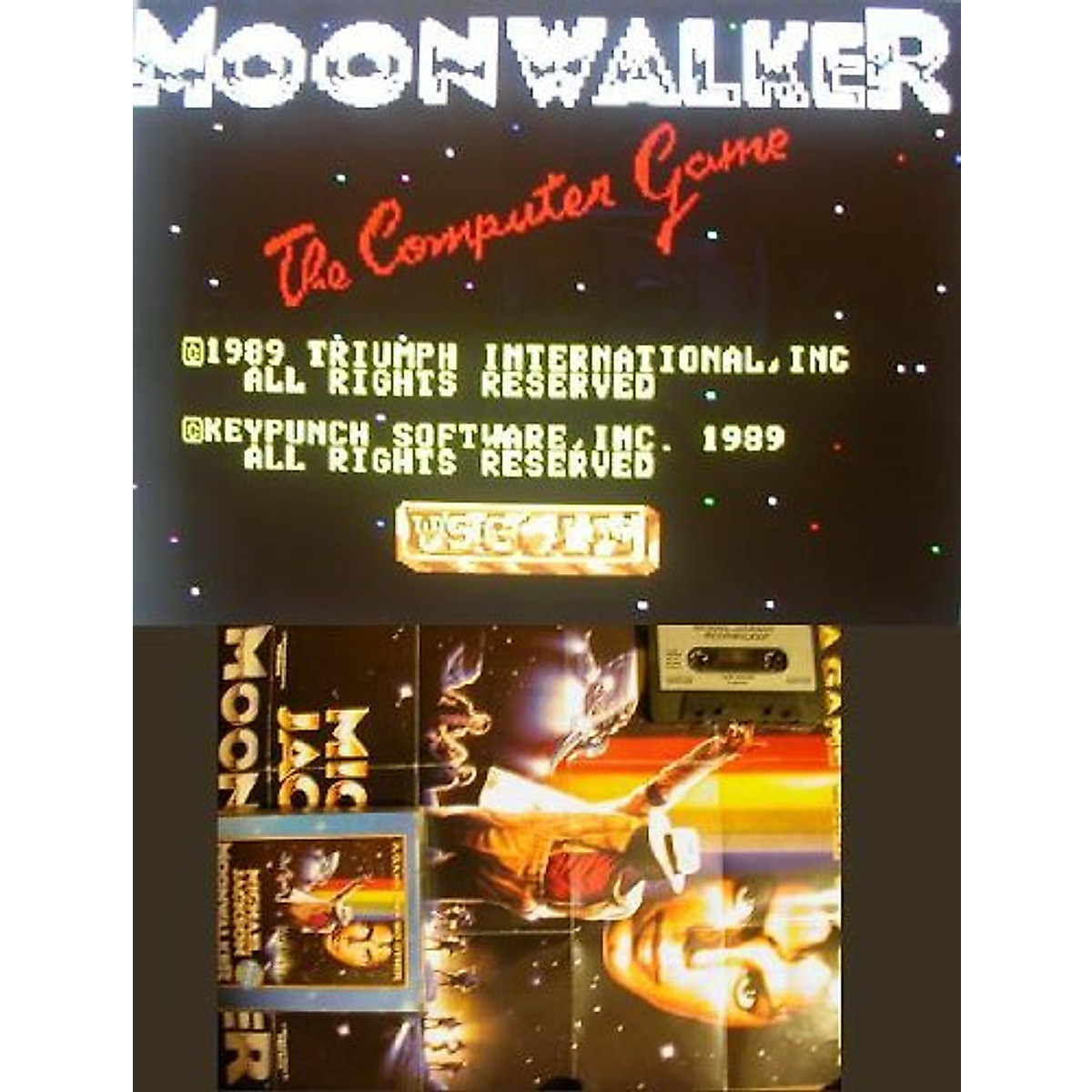 Moonwalker: The Computer Game - Commodore 64