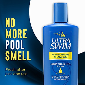 UltraSwim Chlorine Removal Shampoo, Moisturizing Formula 7 oz (Pack of 3)