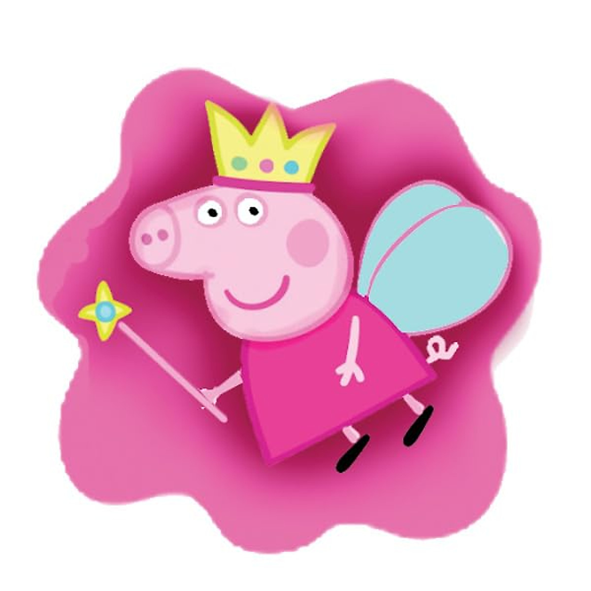 Little Miss Pink Pig Temporary Tattoos - 45pk - Kids Party Favors - Pinata Stuffers