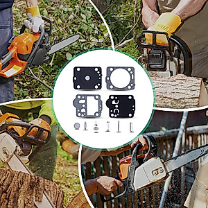 Adefol Chainsaw Carburetor Muffler Gasket Repair Kit for Husqvarna 235 240 Replacement OEM Parts for Zama RB149, RB 149, RB-149