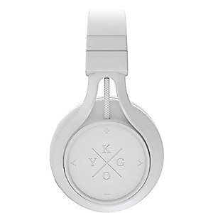 Kygo Life A9/600 | Over-Ear Bluetooth Headphones, aptX® and AAC® Codecs, Built-in Microphone, NFC Pairing, Memory Foam Ear Cushions, 23 Hours Playback, Kygo Sound App, Pro Line (White)