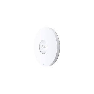 TP-Link EAP650 Ultra-Slim Wireless Access Point | Omada True WiFi 6 AX3000 | DC Adapter Included | Mesh, Seamless Roaming, WPA3, MU-MIMO | Remote & App Control | PoE+ Powered | Multi Control Options