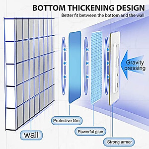 Shower Caddy, 4 Pack Shower Organizer Large Capacity Shower Shelves, Upgrade Adhesive Shower Shelf, Premium Aluminum Rustproof Shower Rack Bathroom Storage for Inside Shower