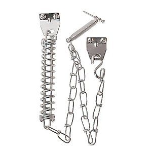 Prime-Line K 5026 Storm Door Protector Chain and Spring, Zinc Plated (Single Pack)
