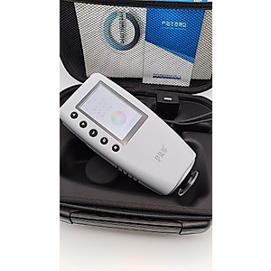 New Digital Portable Colorimeter WR10 Color Reader Color Analyzer, Aperture: 8mm, CIELAB, Wavelength: 400nm-700nm, Accuracy △E<0.05, Color Simulation, with White/Black Calibration Board