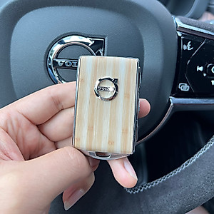 Car Key Fob Cover Compatible with Volvo XC90, XC60, XC40, S60, S90, V60, V90, Polestar 1, Polestar 2, Car Key Fob Case Refit Cover