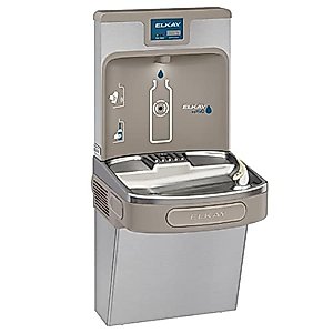 Elkay LZS8WSSP Bottle Filling Station and Cooler, Single, Stainless Steel