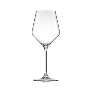 JoyJolt Layla White Wine Glasses, Set of 4 Italian Wine Glasses, 13.5 oz Clear Wine Glasses – Made in Europe