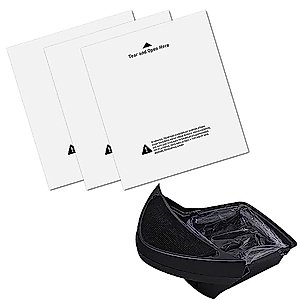 100 Pack Waste Drawer Liners Compatible with All Litter Box Robot Models, 9-11 Gallons Litter Box Liners