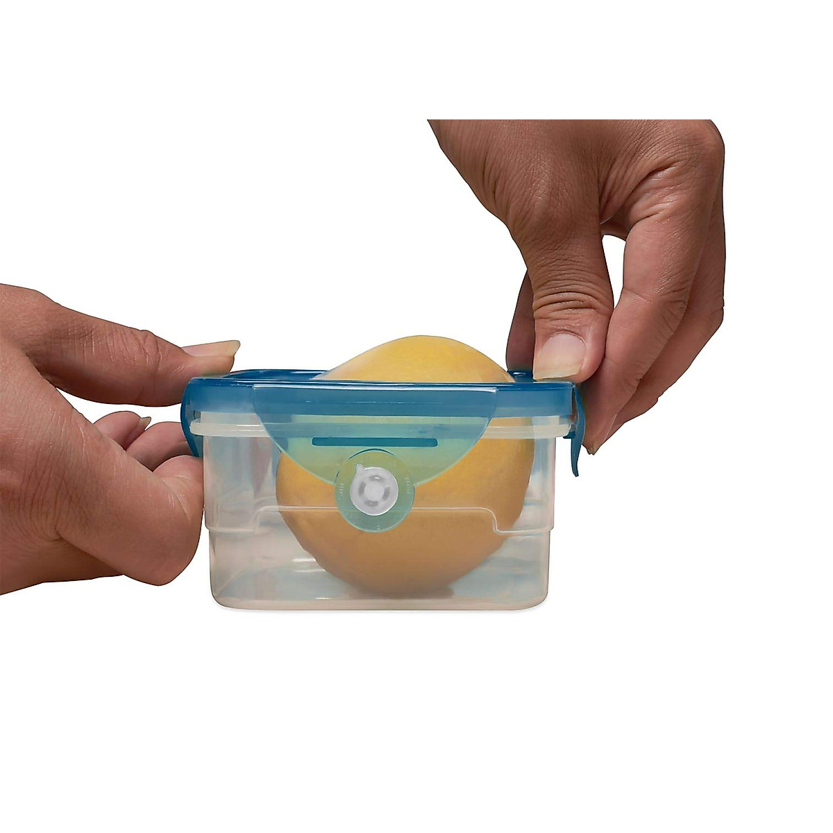 Handy Gourmet Flexi-Top Reusable Containers, BPA Free - Square, Set of 2