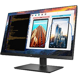 HP Business Z27 2TB68A4 27 inches 4K UHD LED LCD (3840 x 2160) Monitor Black Pearl