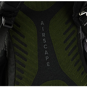 Osprey Kestrel 48 Men's Backpacking Backpack, Black, Medium/Large