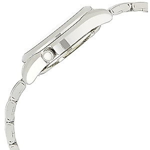 Seiko Men's SNK361 Stainless Steel Analog with Black Dial Watch