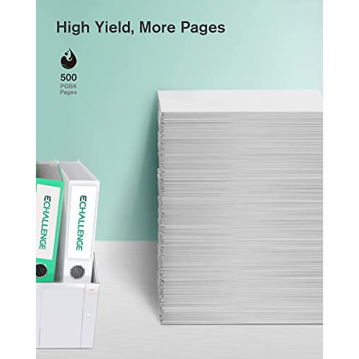 Compatible Ink Cartridge Replacement for Canon PGI-250XL PGI 250 XL to Compatible with PIXMA MX922 IX6820 IP8720 MX920 MG5520 MG7520 MG5620 MG6320 MG6420 Printer (4 PGBK, High Yield)