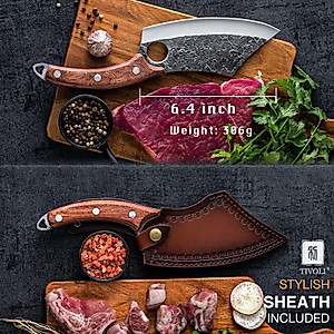 TIVOLI Meat Cleaver Knife Set