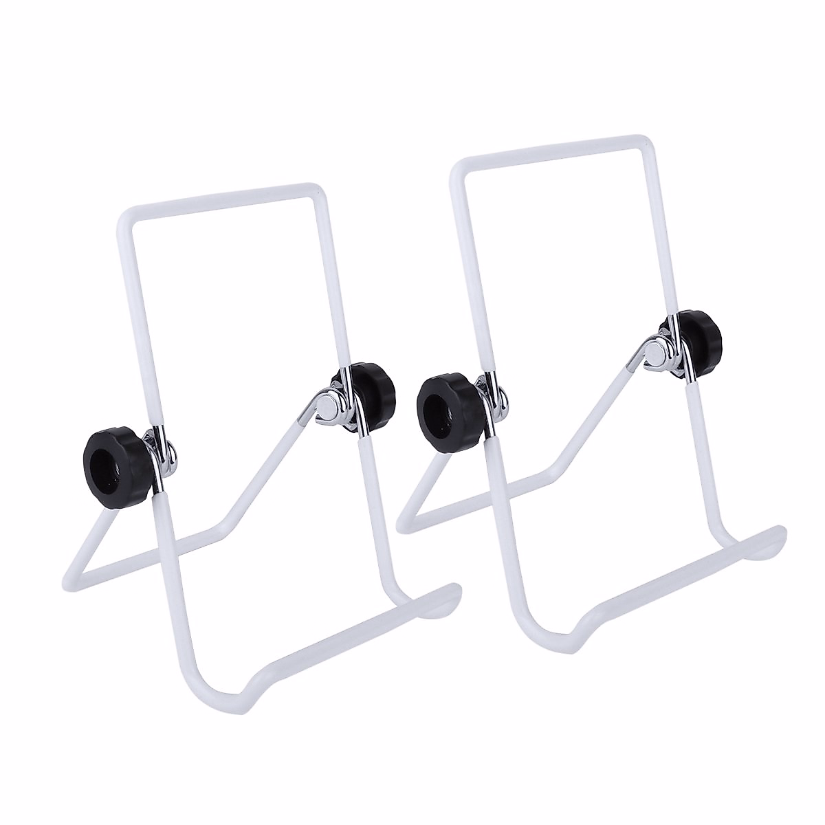 2 Pack Foldable Stainless Steel Sprouting Stands for Mason Jar Pot Lid Drain Tablet Rack with Non-slip Scaffolds