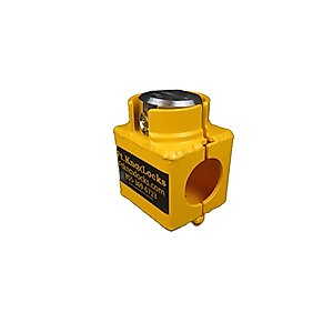 Bulldog Sliding Collar Coupler/Hitch Trailer Lock Includes Trimax Puck Lock