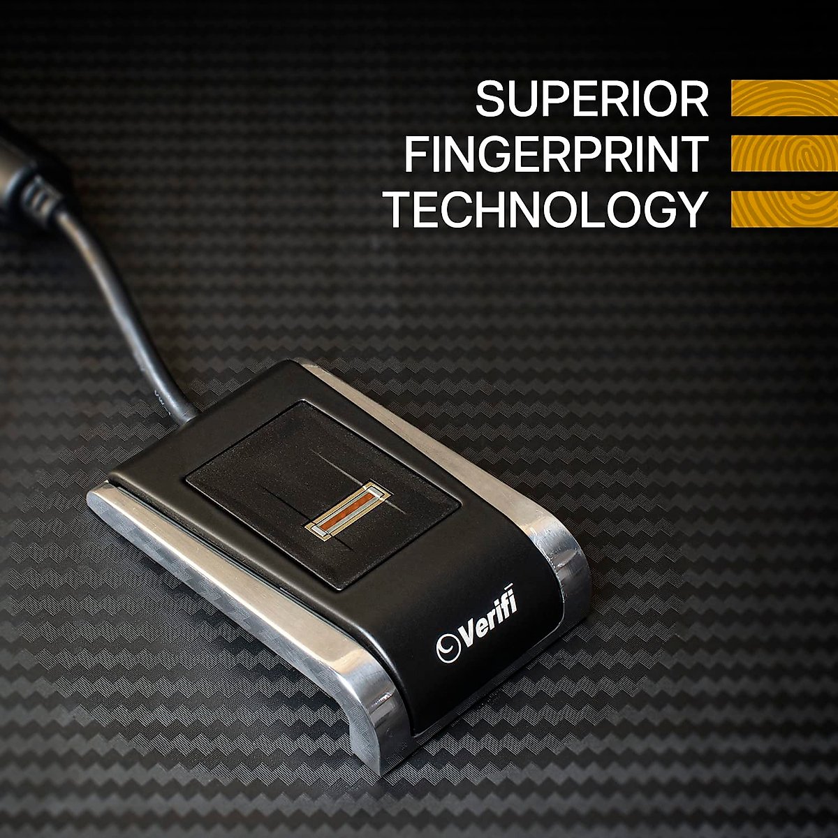 Verifi P2000 Desktop USB Fingerprint Reader - Windows Hello, Windows Password Free Operation