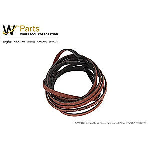 Whirlpool 341241 Dryer Drum Belt, White