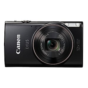 Canon Ixus 285 HS Black, 1076C001 (International Version) No Warranty