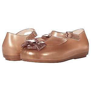 mini melissa Girl's Dora + Disney Princess BB (Toddler/Little Kid) Rose Gold 7 Toddler M