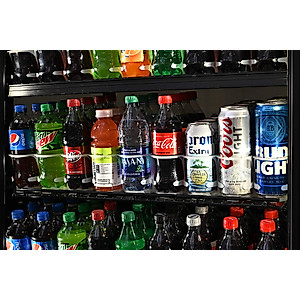 Display Technologies Visi-Slide 20oz (Pack of 6) Soda Beverage Dispenser, Gravity Fed Glide for Coolers, Commercial Refrigerator, Cold Vaults, Soda Can Organizer, Drink Bottle Dispenser