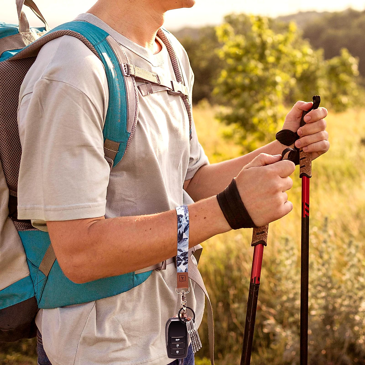 MNGARISTA Wristlet Strap for Key, Hand Wrist Lanyard Key Chain Holder